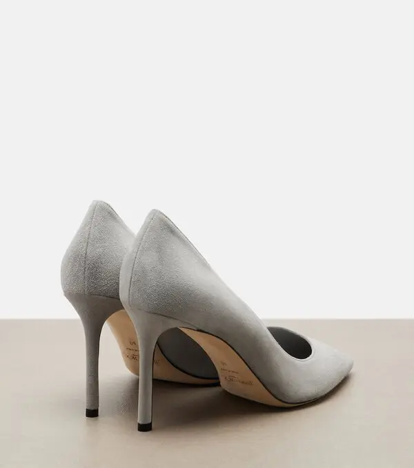 JIMMY CHOO Romy Suede Pointed Toe Pumps