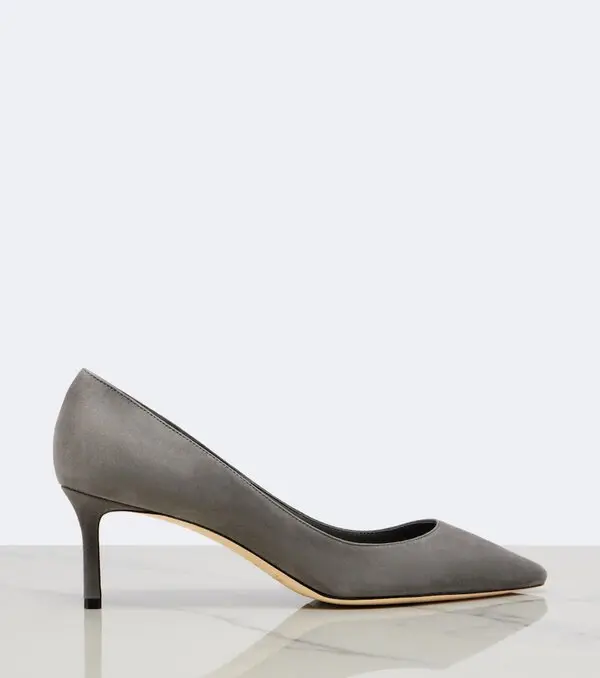 JIMMY CHOO Romy Suede Pointed Toe Pumps