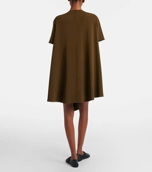 Loewe Draped Minidress - Green