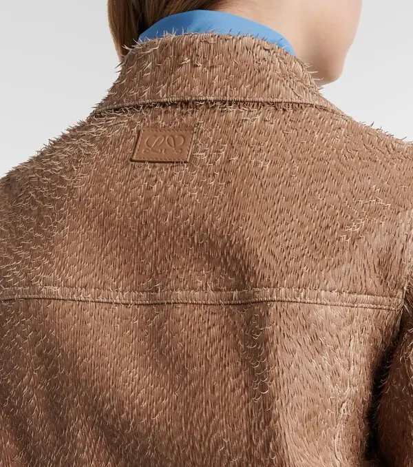 Loewe Leather Jacket - Beige