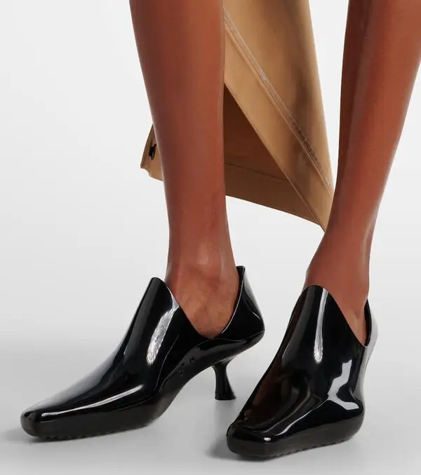 Loewe Pvc Ankle Boots - Black