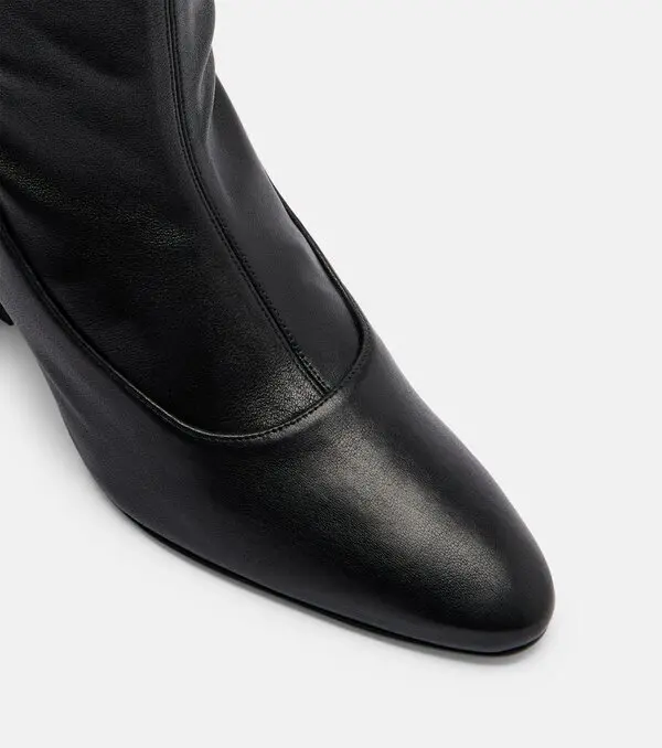 Magda Butrym Leather Knee-high Pointed Toe Heeled Boots