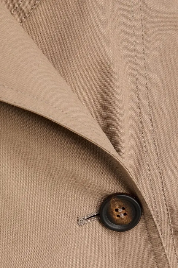 Brunello Cucinelli Double-breasted Cotton-blend Jacket