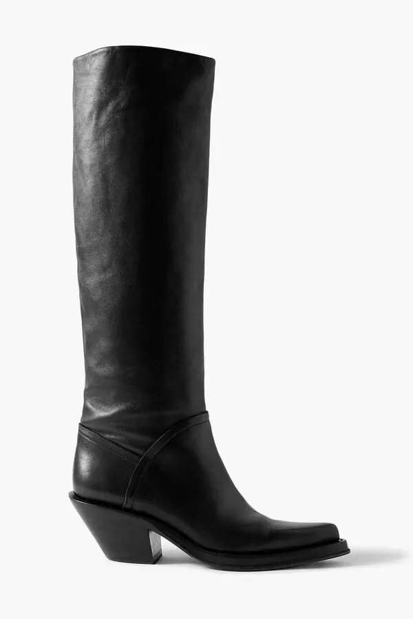 Gabriela Hearst Camero Leather Knee Boots