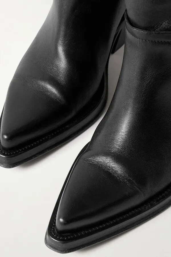 Gabriela Hearst Camero Leather Knee Boots