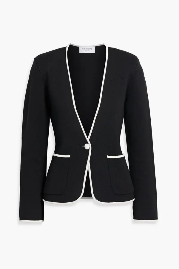Thom Browne Wool-blend Cardigan