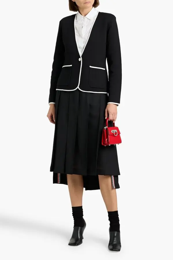 Thom Browne Wool-blend Cardigan