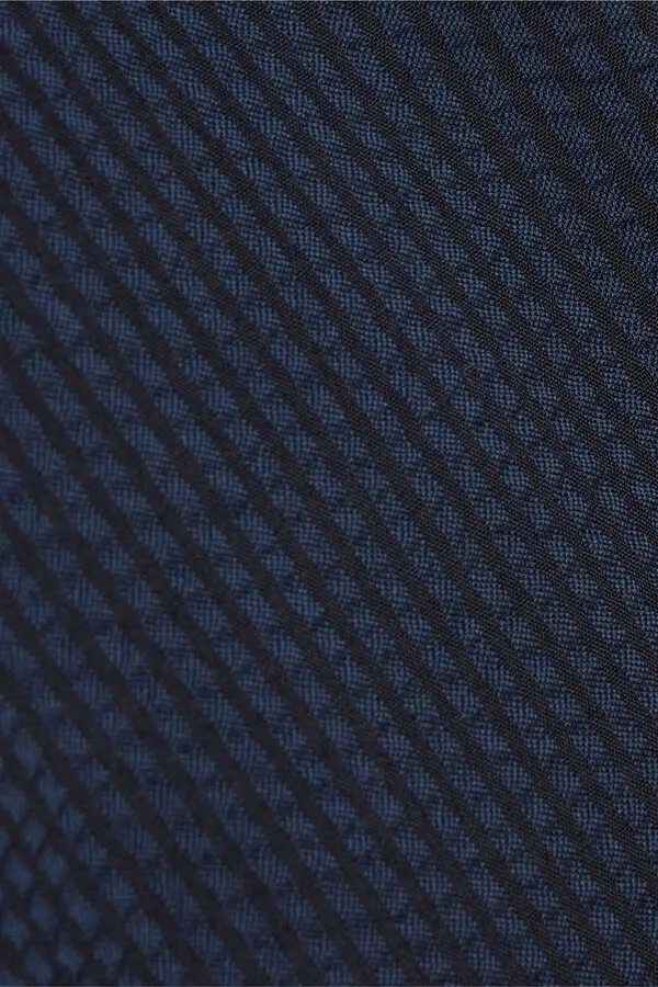 Thom Browne Striped Wool-seersucker Mini Skirt