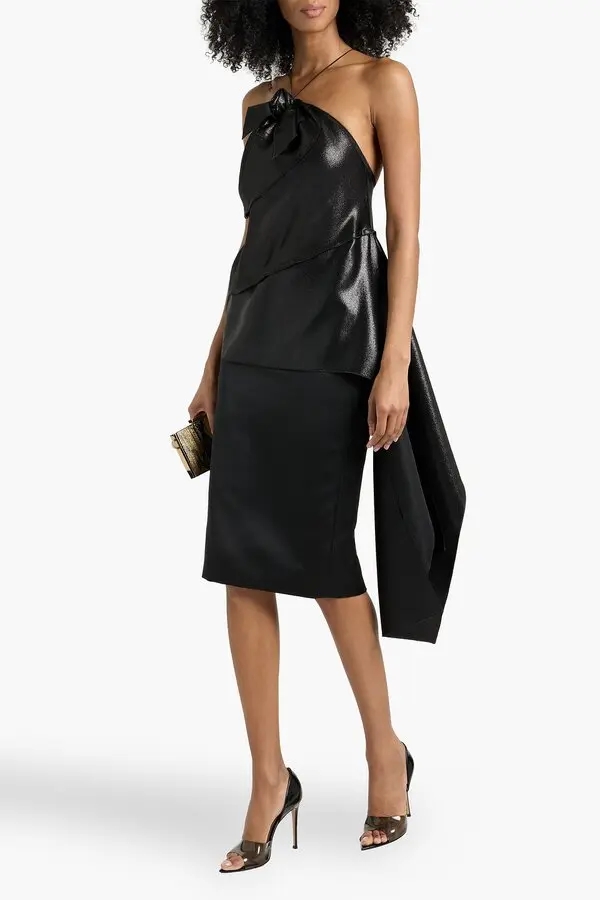 Victoria Beckham Cotton-blend Skirt