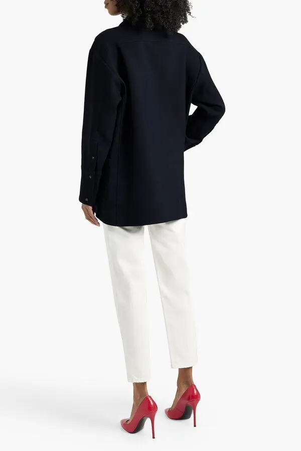 Victoria Beckham Cotton-blend Twill Shirt