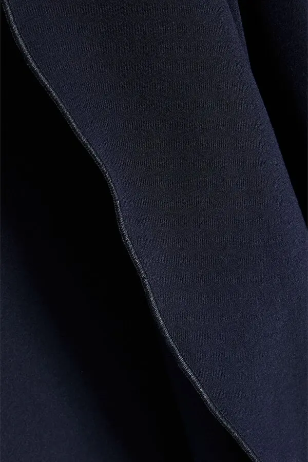 Victoria Beckham Bow-detailed Silk Gown