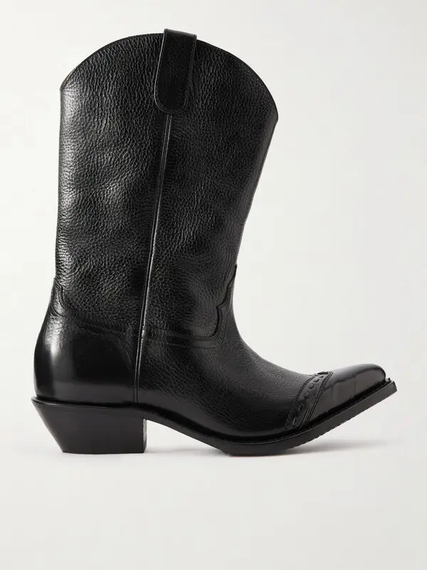 Our Legacy Consultant Full-grain Leather Boots