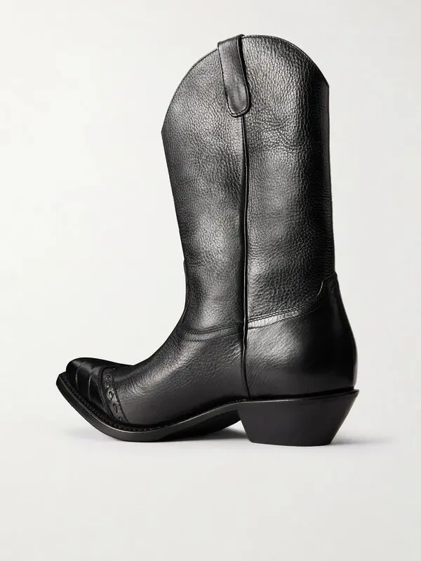 Our Legacy Consultant Full-grain Leather Boots