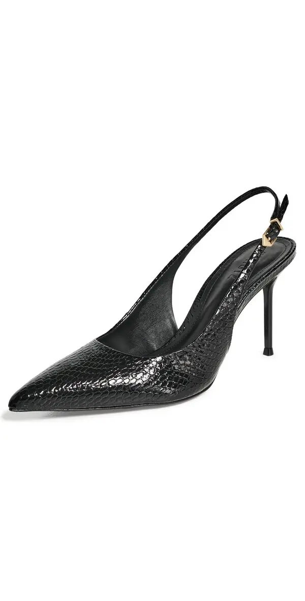 Schutz Paola Slingbacks - Black