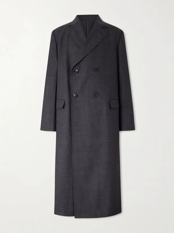 MFPEN Conference Double-breasted Wool Coat