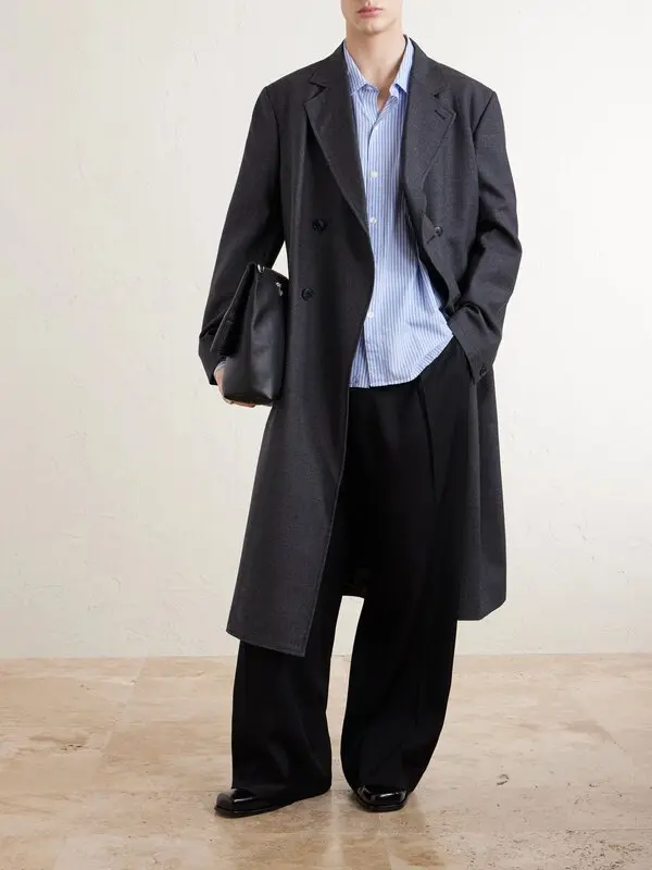 MFPEN Conference Double-breasted Wool Coat