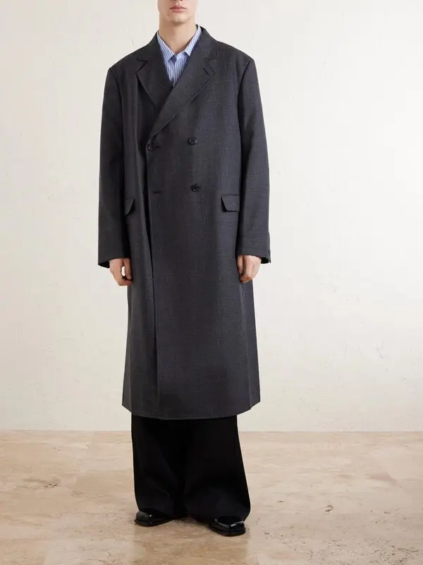 MFPEN Conference Double-breasted Wool Coat
