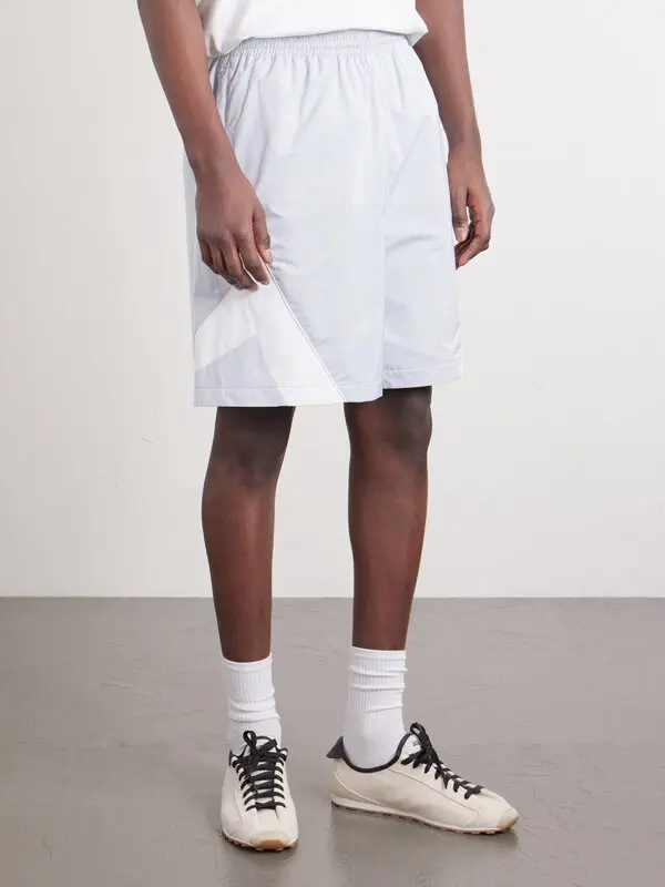 Acne Studios Logo-embroidered Shell Shorts