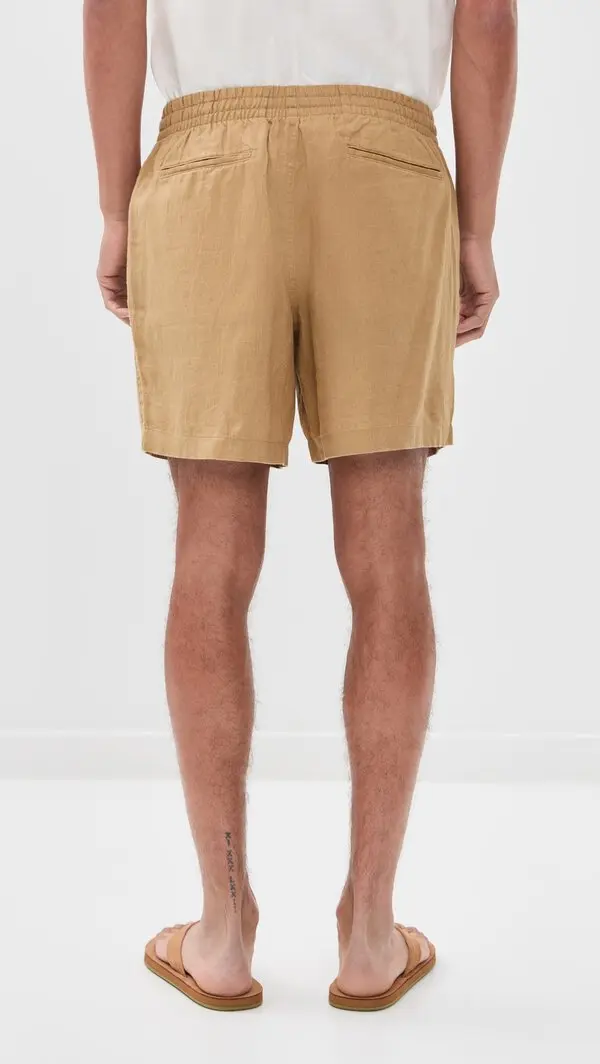 Polo Ralph Lauren Linen Pull-on Shorts