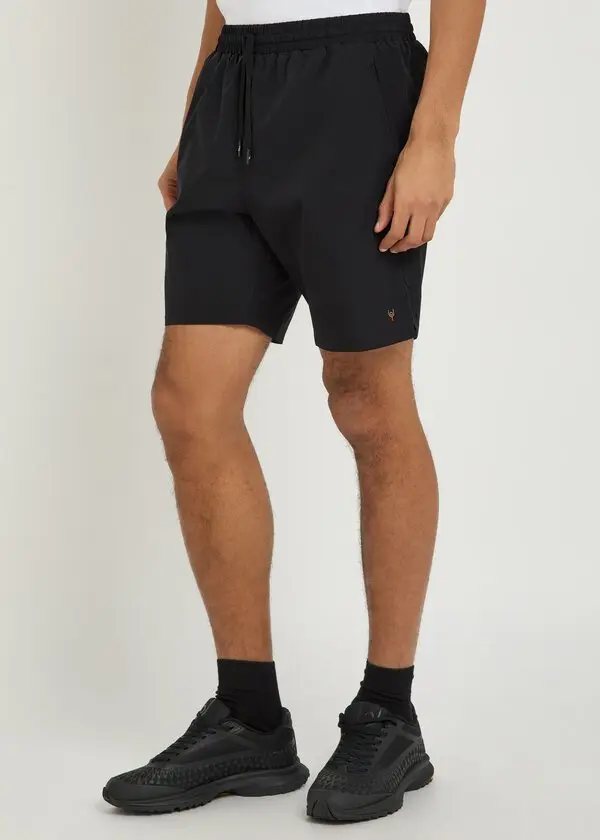 NOW YOU LIVE Gilmorton 2-in-2 Shorts - Black