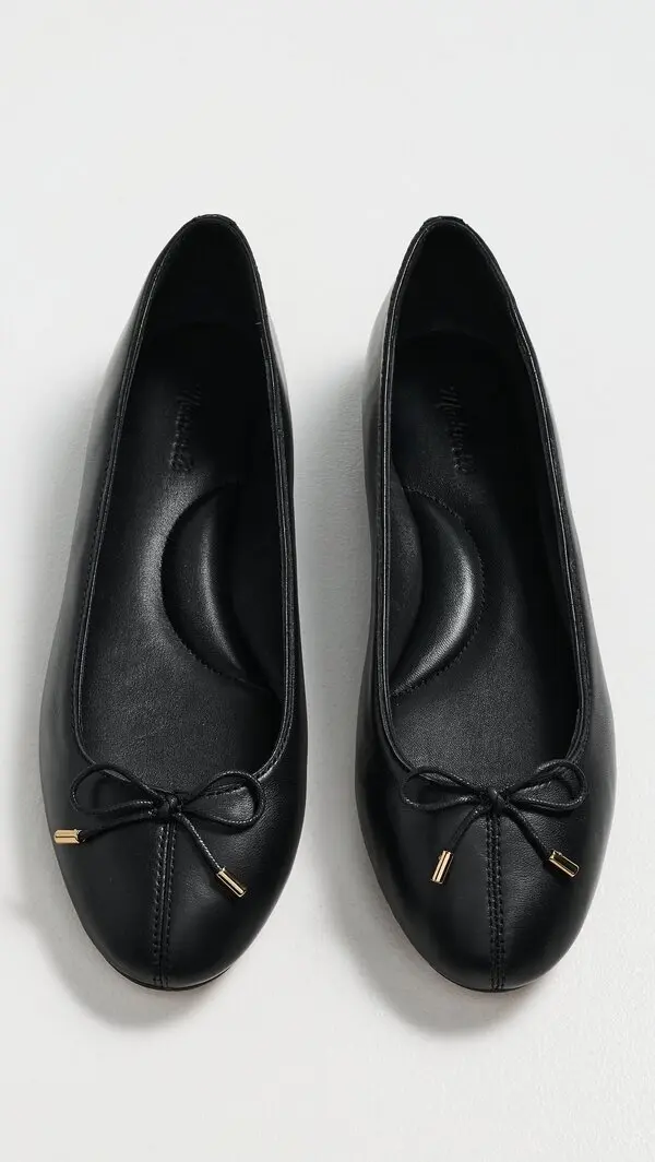 Madewell Hester Ballet Flats - True Black