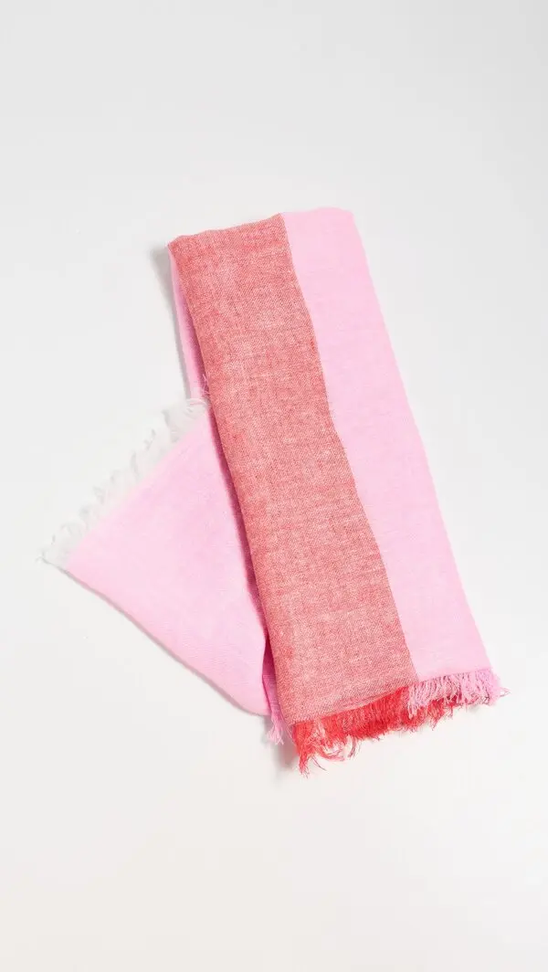 Faherty Brand Colorblock Oblong Scarf