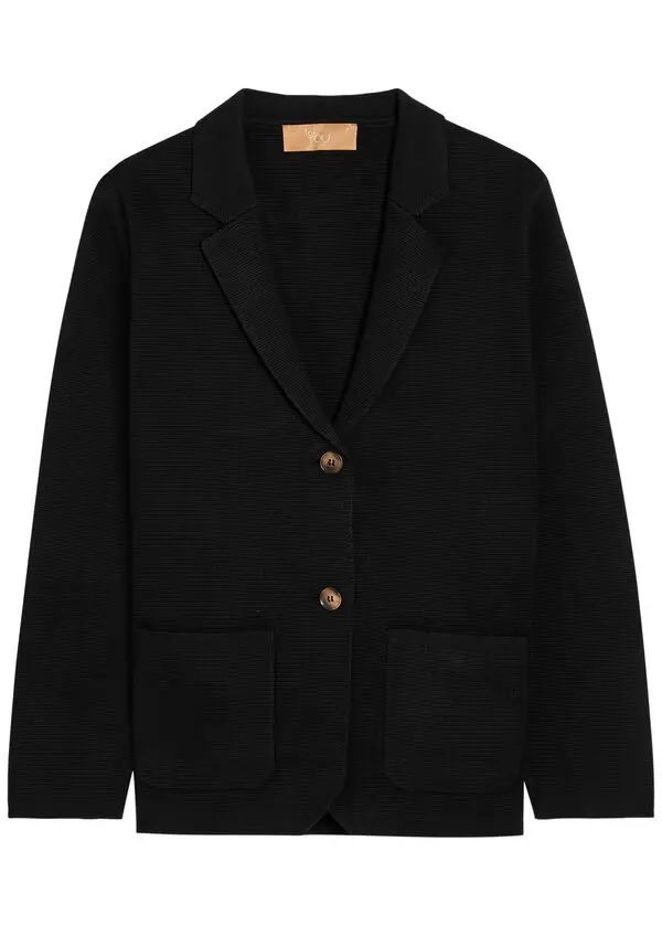 NOW YOU LIVE Langton Cotton Jacket - Black