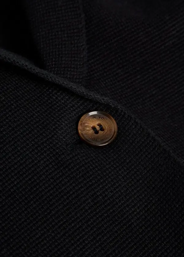 NOW YOU LIVE Langton Cotton Jacket - Black