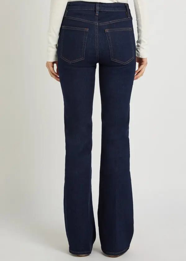 FRAME The Reboot Boot-leg Jeans - Navy