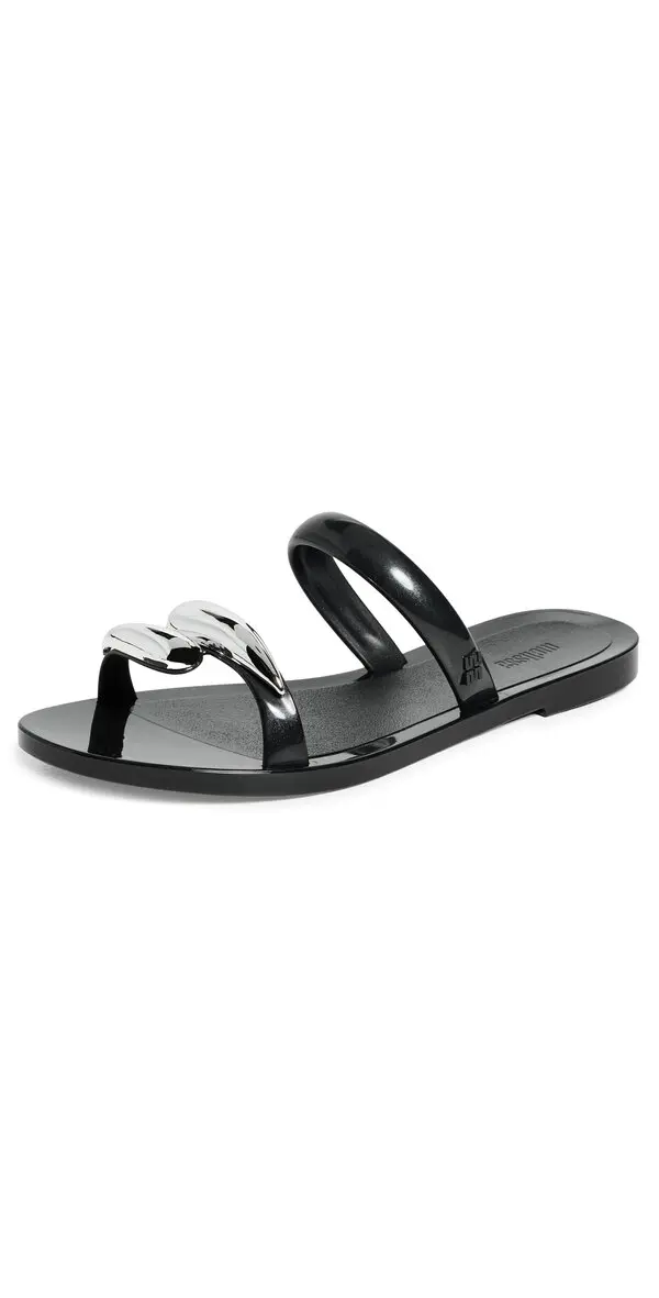 Melissa Eden Jelly Sandals - Black