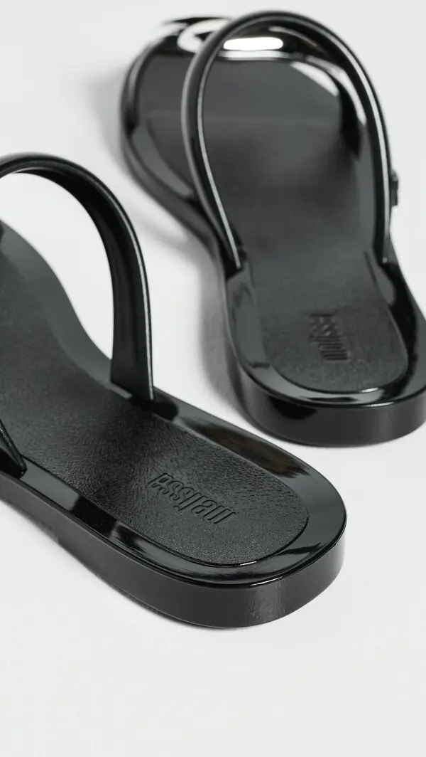 Melissa Eden Jelly Sandals - Black