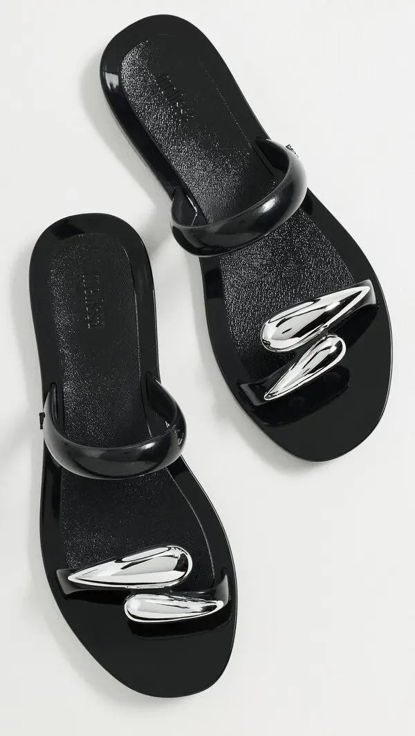 Melissa Eden Jelly Sandals - Black