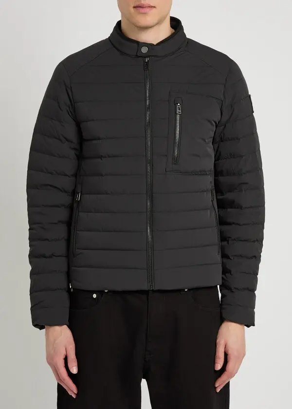 Belstaff Chassis Padded Stretch-shell Jacket