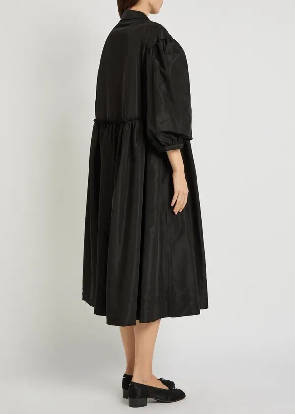 Simone Rocha Signature Embellished Shell Midi Dress