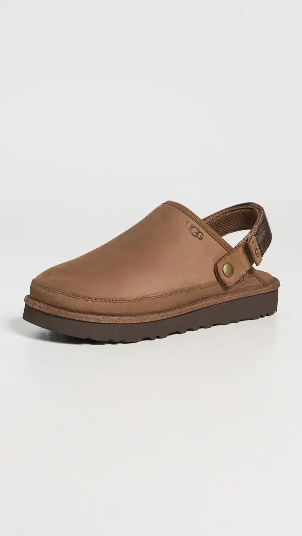 UGG Goldencoast Clog Ii Nubuck - Dark Chestnut