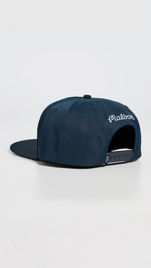 MALBON Snapback Hat - Navy
