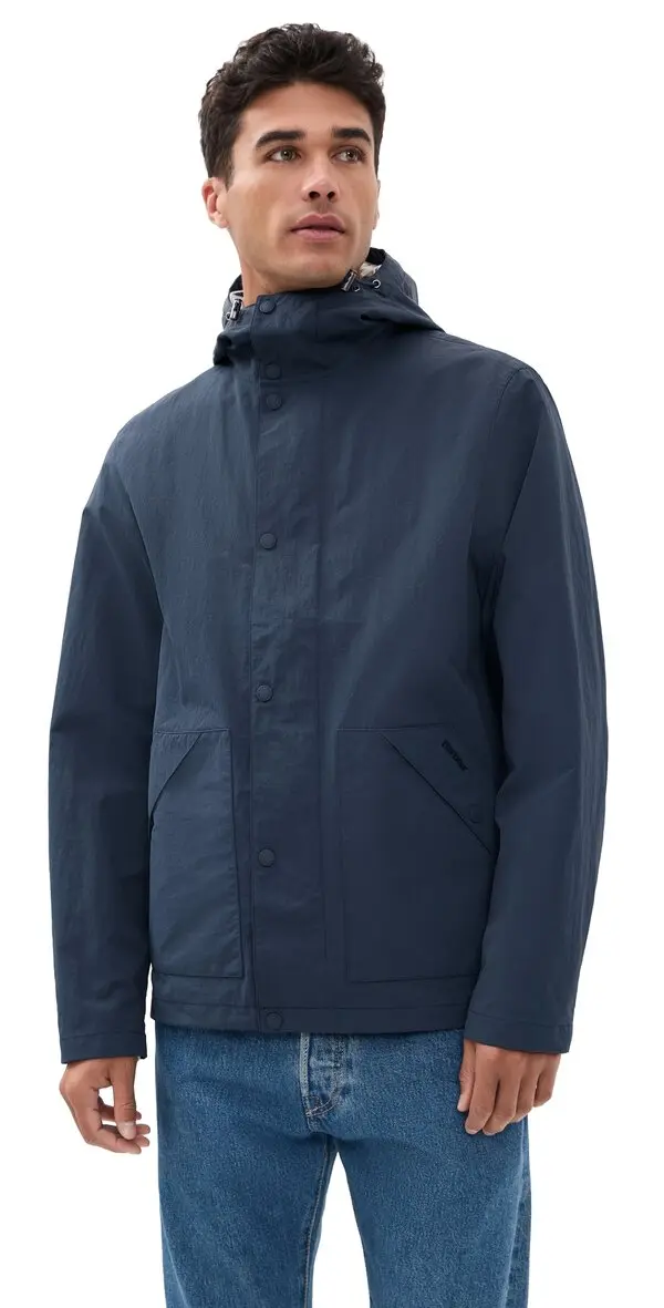 Barbour Baywick Showerproof Jacket - Navy