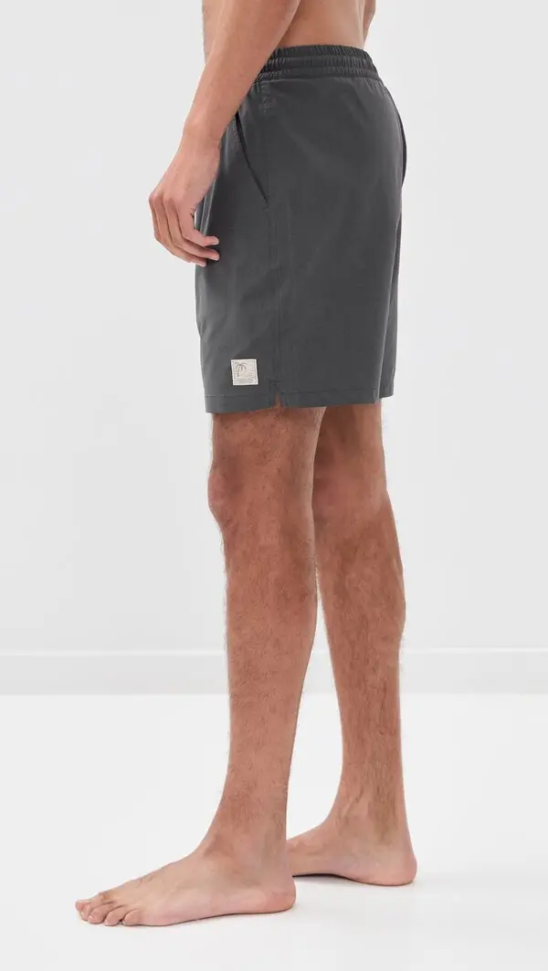 Marine Layer Lined Sport & Swim Shorts - Asphalt