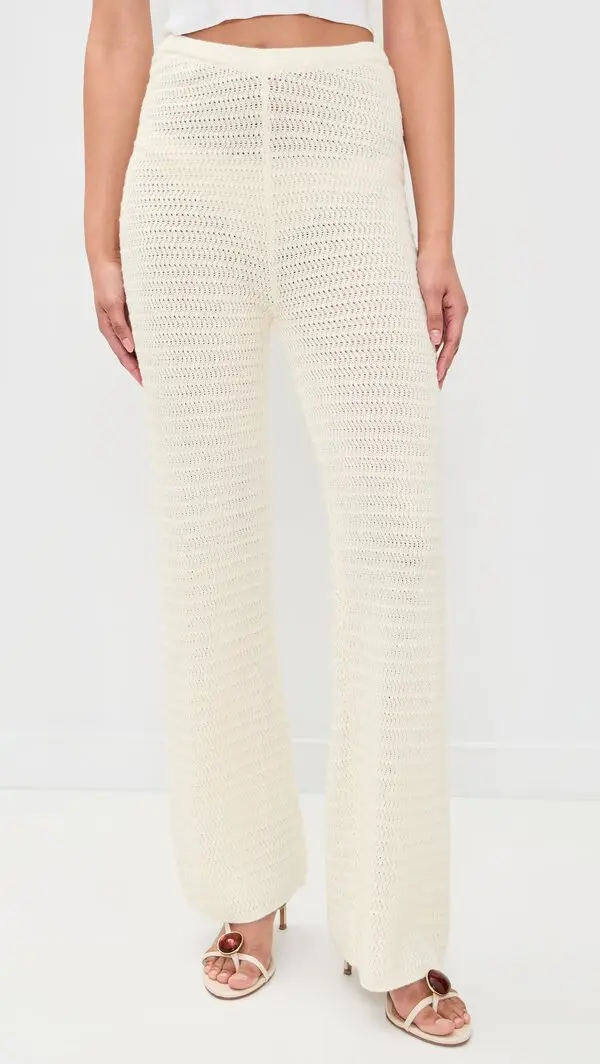 4TH & RECKLESS Geri Ribbed Knit Pants