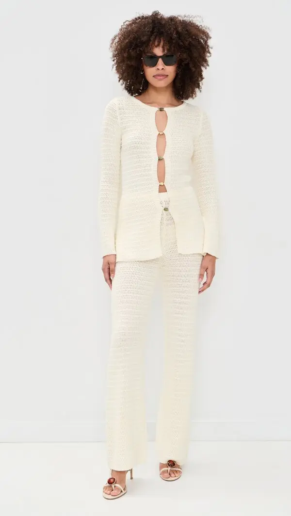 4TH & RECKLESS Geri Ribbed Knit Pants