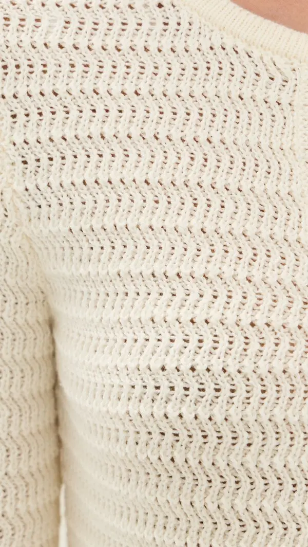 4TH & RECKLESS Geri Embellished Knit Top