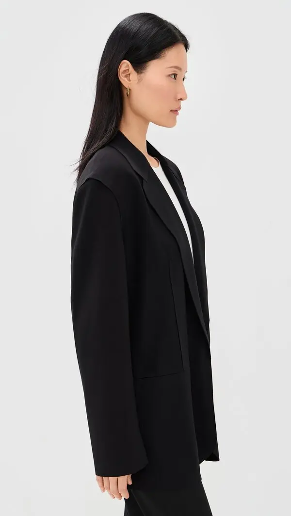Norma Kamali Oversized Single Breasted Jacket