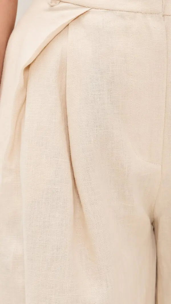 Faithfull The Brand Sofia Trousers - Panna