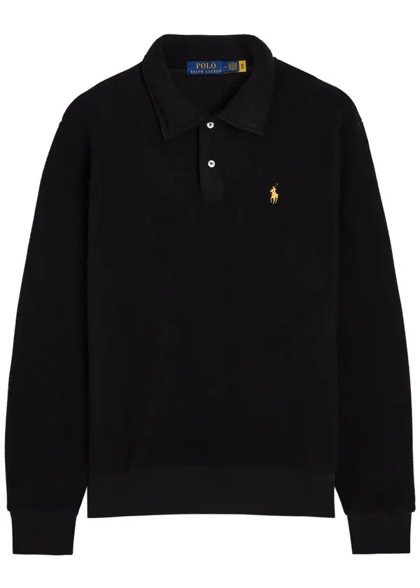 Polo Ralph Lauren Logo Cable-knit Wool And Cashmere-blend Jumper