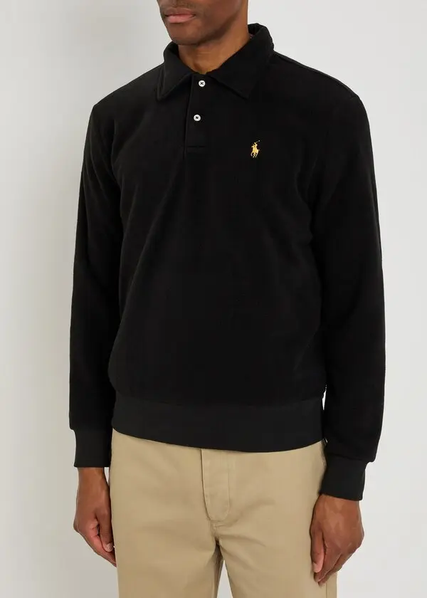 Polo Ralph Lauren Logo Cable-knit Wool And Cashmere-blend Jumper