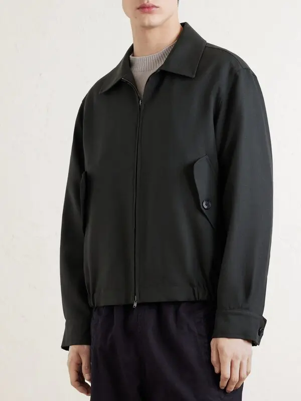 MARGARET HOWELL Virgin Wool Blouson Jacket
