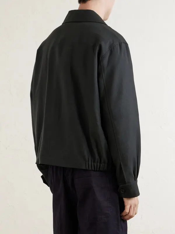 MARGARET HOWELL Virgin Wool Blouson Jacket