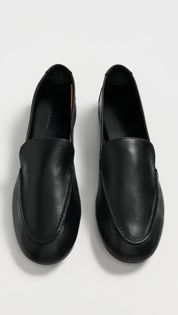 Madewell Dolli Glove Loafers - True Black
