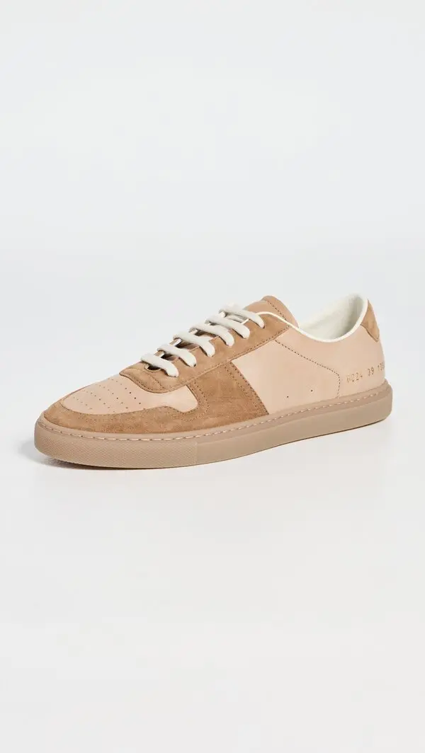 COMMON PROJECTS Basketball Duo Sneakers - Tan