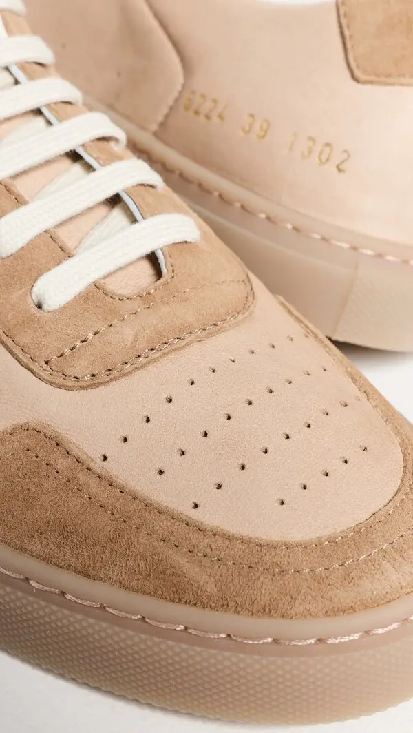 COMMON PROJECTS Basketball Duo Sneakers - Tan